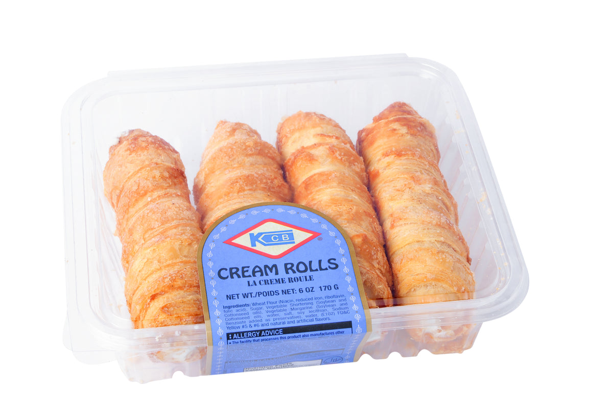 Kcb cream rolls | soft cream-filled bakery treat – Kashmir Crown Bakery