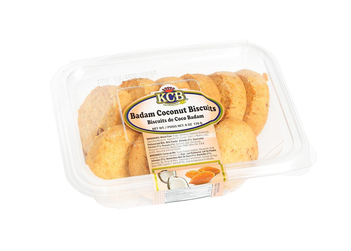 Kcb badam coconut biscuits | almond coconut treats – Kashmir Crown Bakery