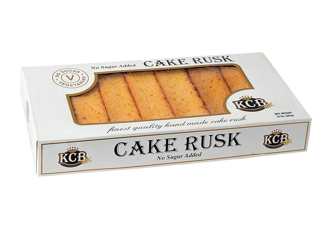 KCB No Sugar Added Vegetarian Cake Rusk – Kashmir Crown Bakery