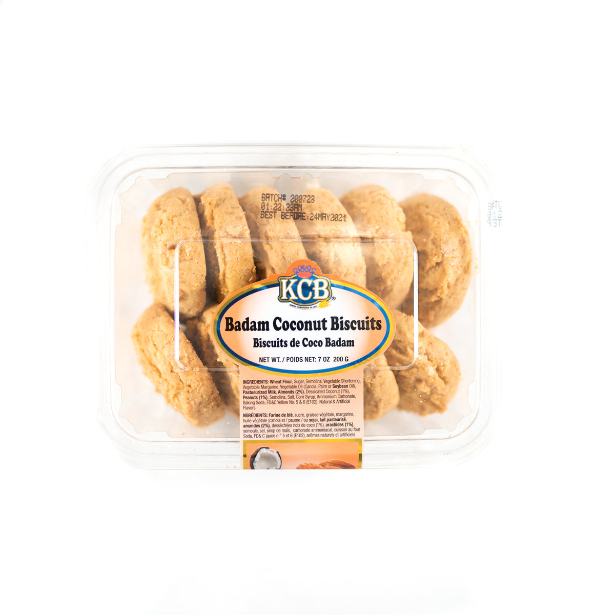 KCB Badam & Coconut Biscuits – Kashmir Crown Bakery