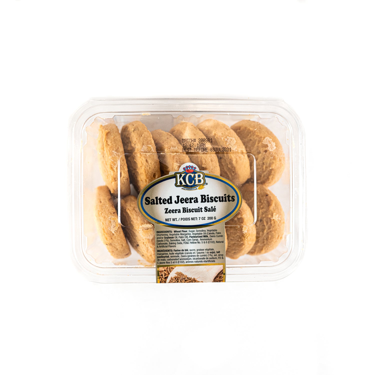 KCB Salted Jeera Biscuits – Kashmir Crown Bakery